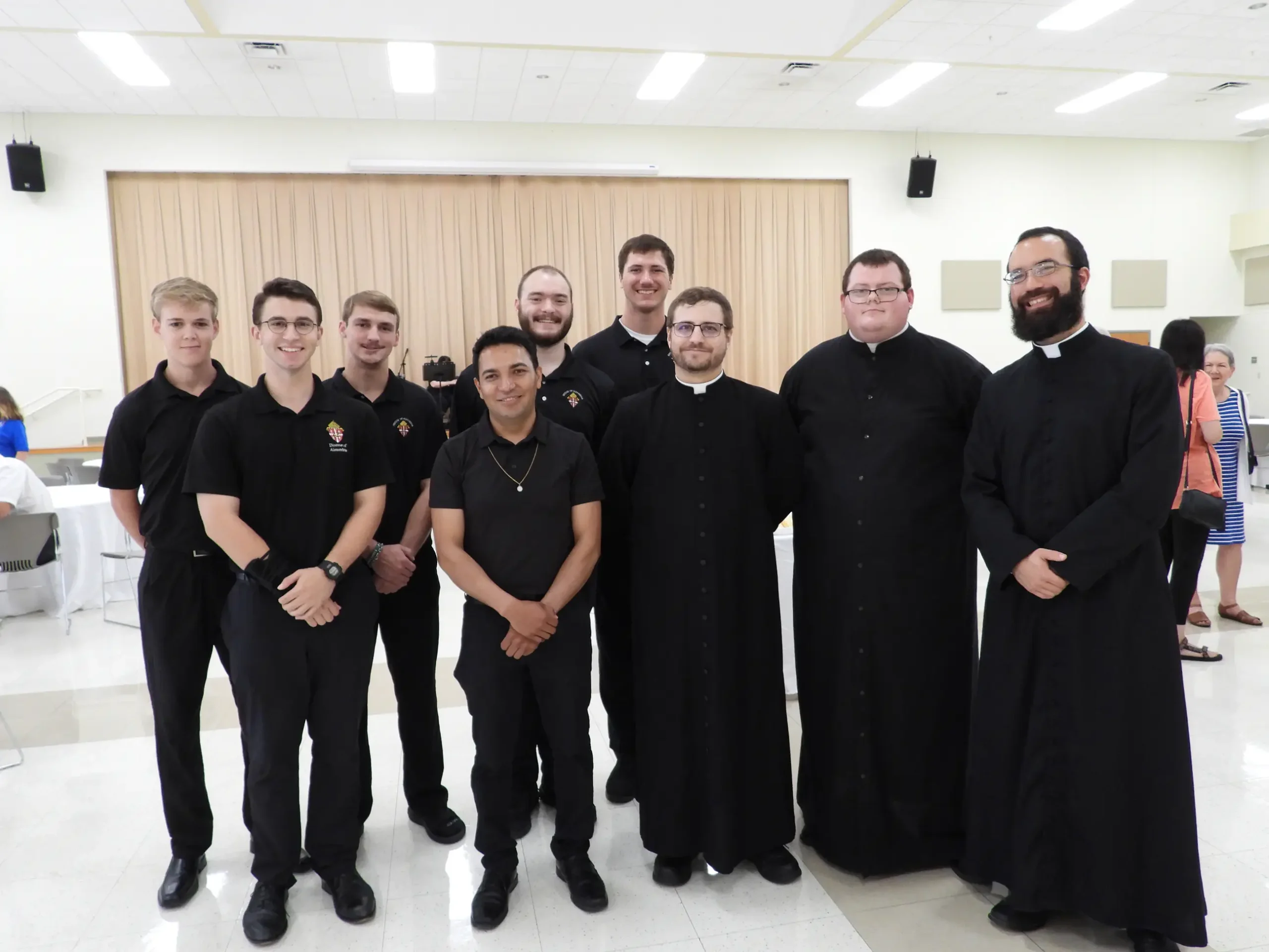 Seminarians in action - Diocese of Alexandria
